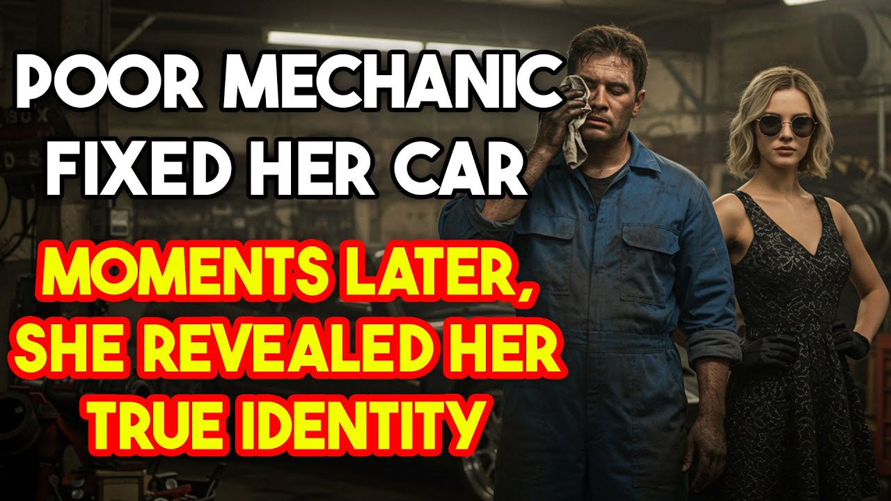 A Poor Mechanic Fixed a Girl’s Car—Moments Later, She Revealed Her True ...