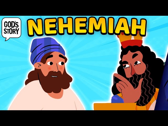 Nehemiah And The Wall Coloring Page Childrens Bible Nehemiah Bible