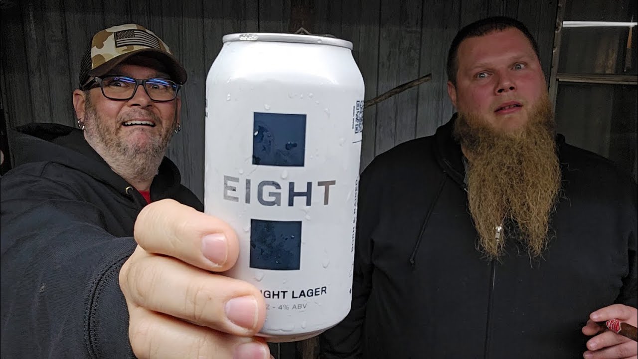 Eight - Light Lager Beer Review - YouTube