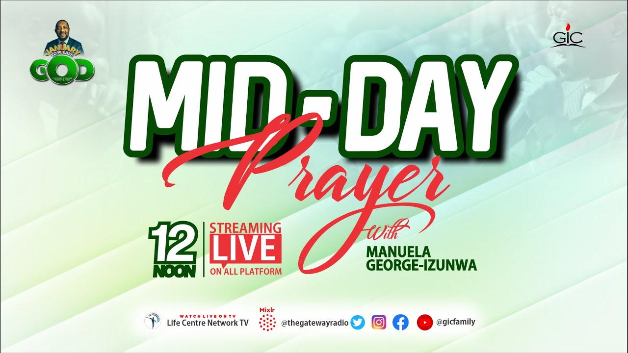 Mid-Day Prayers Day 10 - YouTube