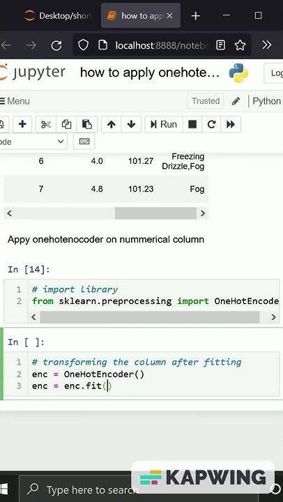 How To Apply Onehotencoder On Label Column In Python Codersarts Youtube