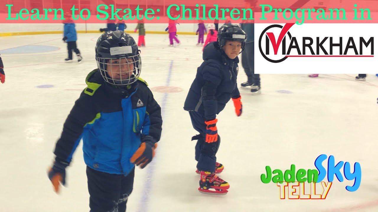 Learn to Skate: Children Program in Markham - YouTube