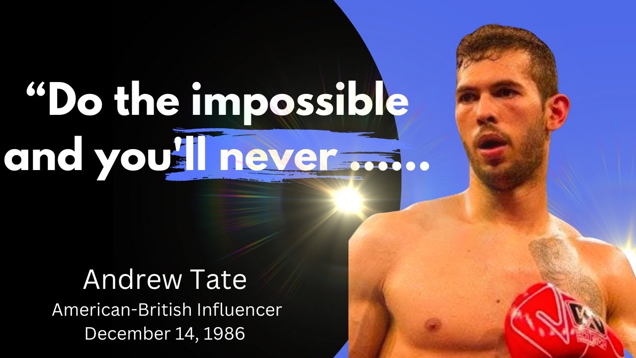 Andrew Tate Wisdom Quotes - YouTube