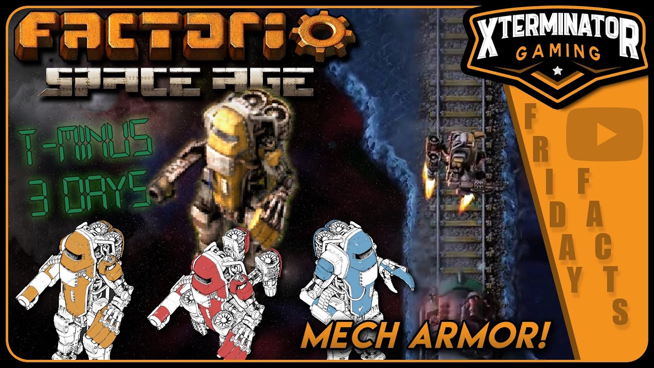 Factorio Friday Facts #433: Space Age Trailer & Mech Armor!! - YouTube