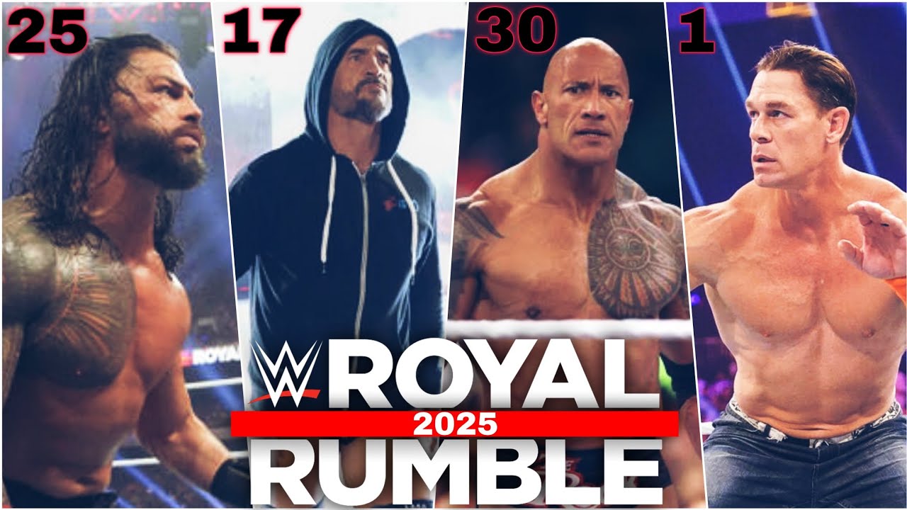 WWE Royal Rumble 2025! Final 4, Shocking Winner and Surprise Entries ...