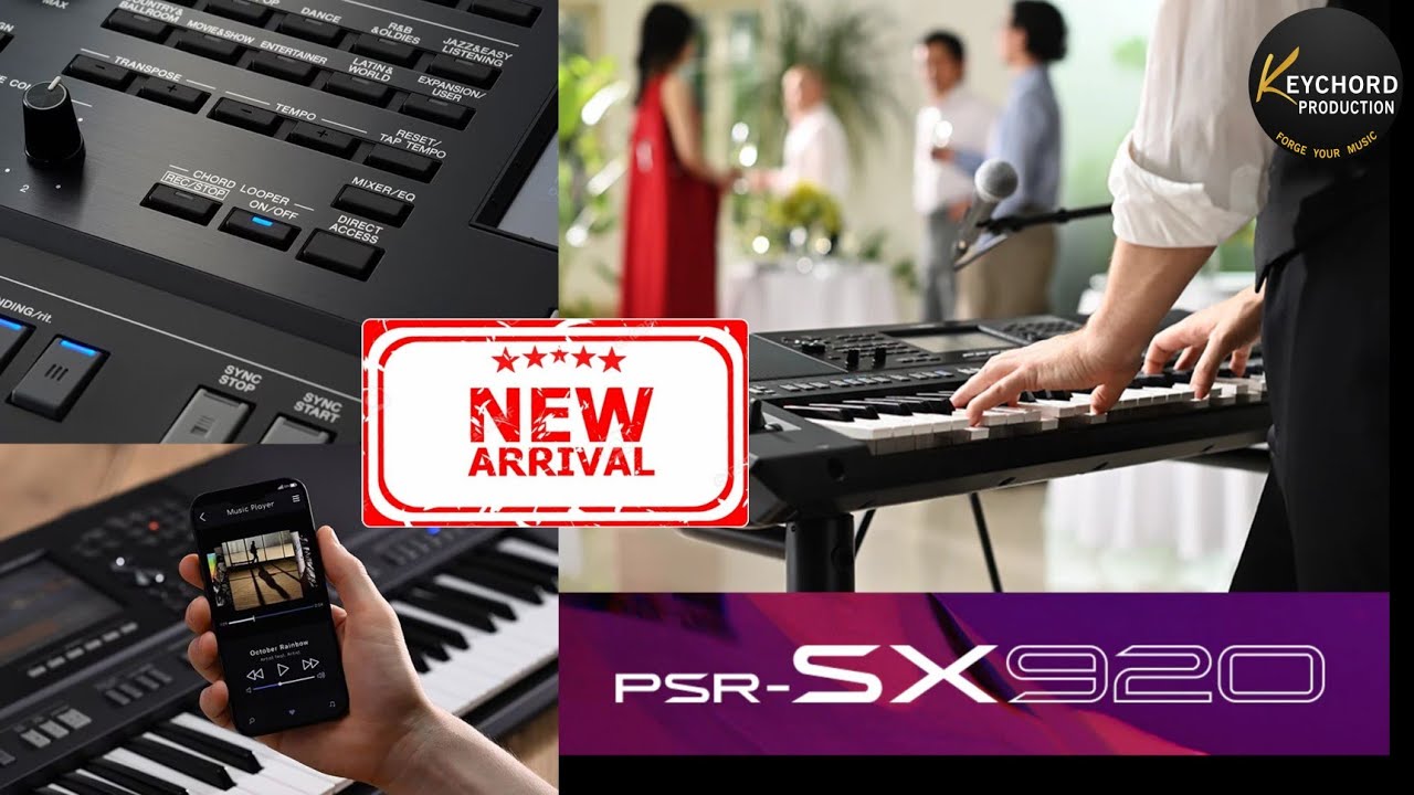 New Yamaha PSR SX 920 | Short Review| #yamahamusiccorporation #psrsx920 ...