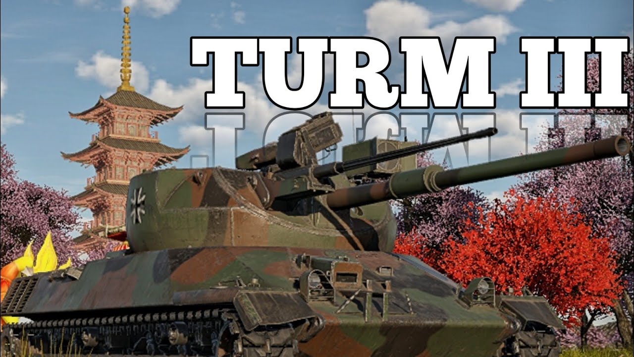 DOUBLE BARREL (30MM+105MM) || TURM III WAR THUNDER MOBILE - YouTube