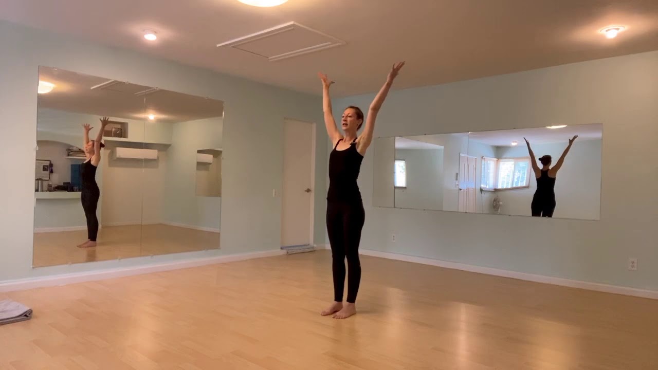 35 minute Dance Flow Yoga class recorded from Zoom live class - YouTube
