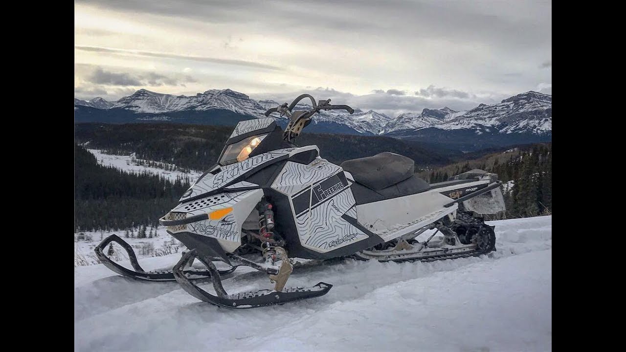 2013 Skidoo 800 Etec Freeride!! SUPER LOUD EXHAUST!! - YouTube