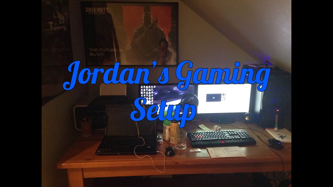 Jordan's Gaming Setup Video! - YouTube