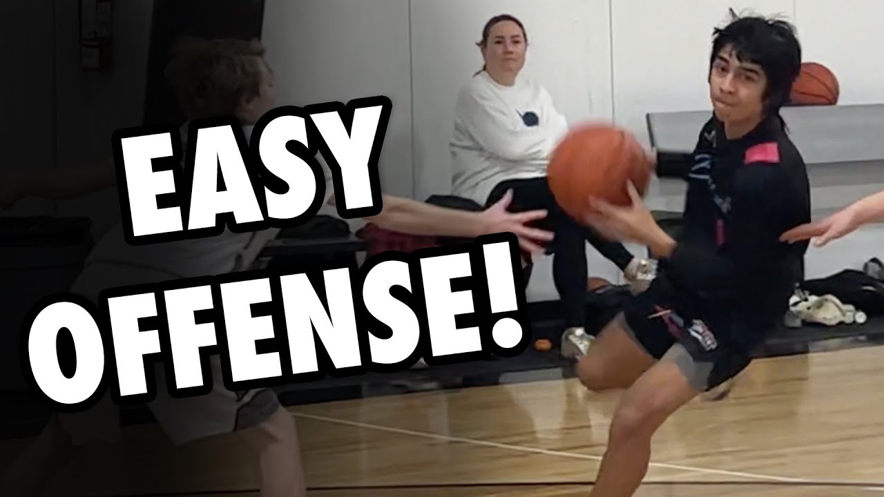 Easy Basketball Plays For Tall Teams - YouTube