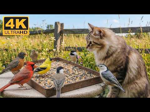 😼 Cat Videos for Cats to Watch Birds 🐾 Non-Stop Fun to Keep Your Cat Busy