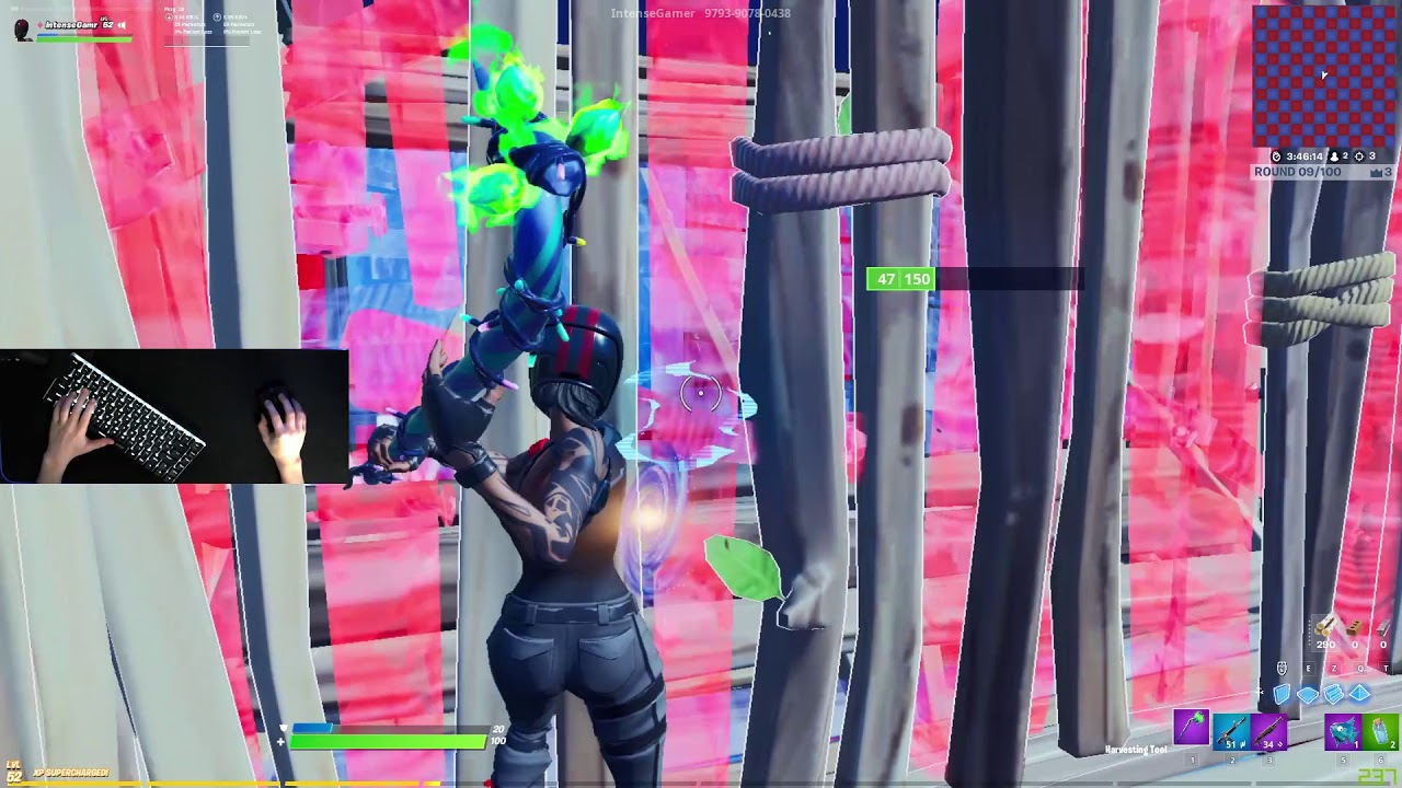 Fortnite BoxFights ASMR Ajazz AK33 Blue Clicky Switches Smooth Gameplay ...