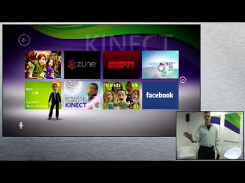 Xbox 360 Kinect - Kinect Dashboard - YouTube