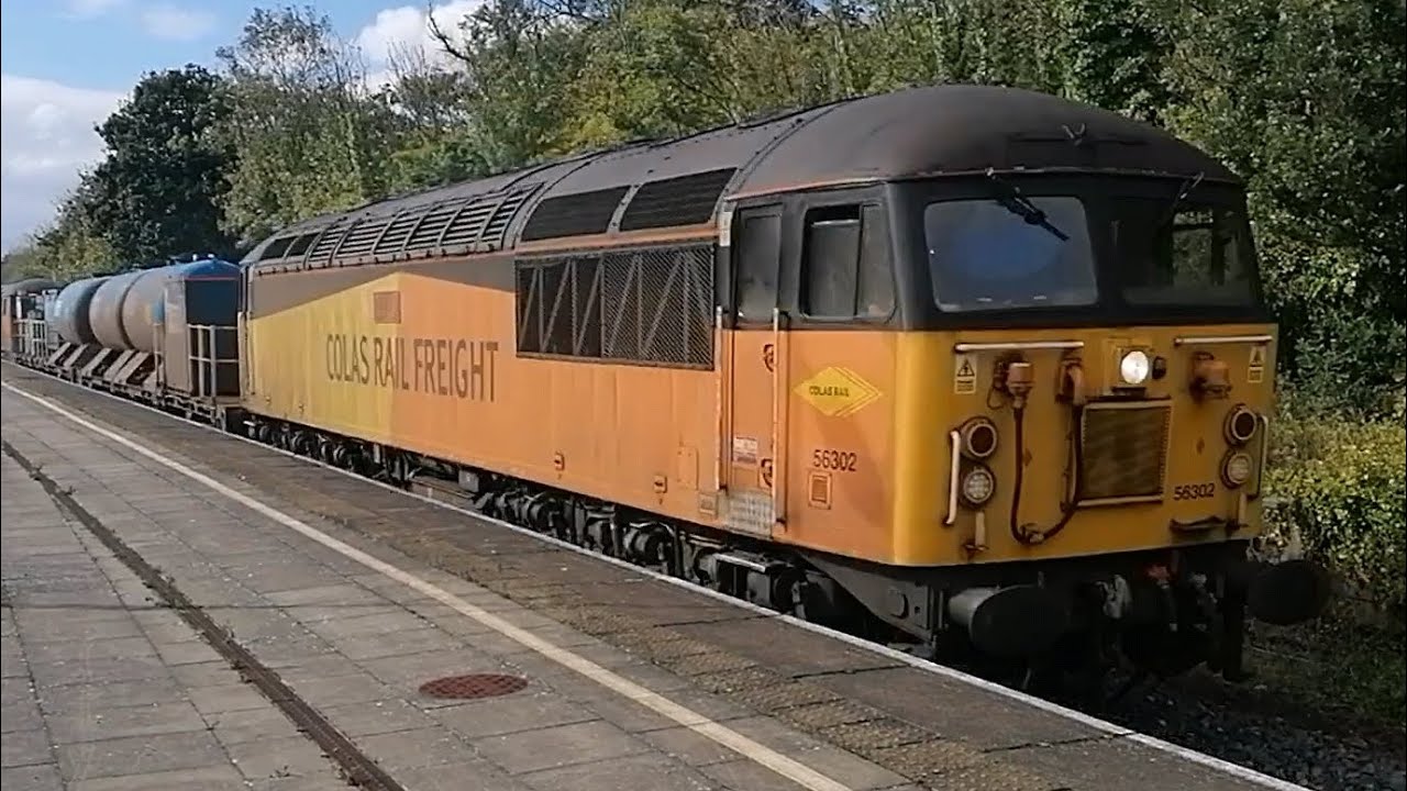 02/10/24 - RHTT - Class 56 Colas - 56302 T&T 56094 - Coleham Lmd to ...