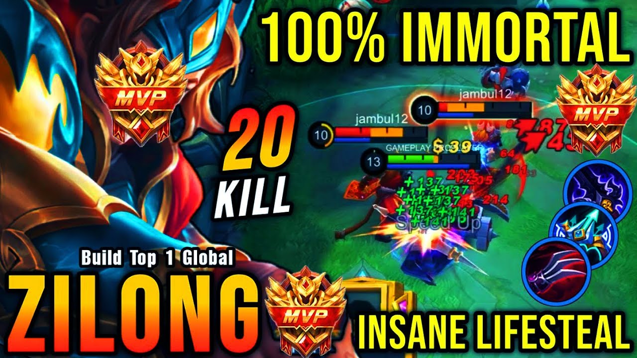 Zhilong Top 1 Global Top Speed Runner Mobile Legends - YouTube