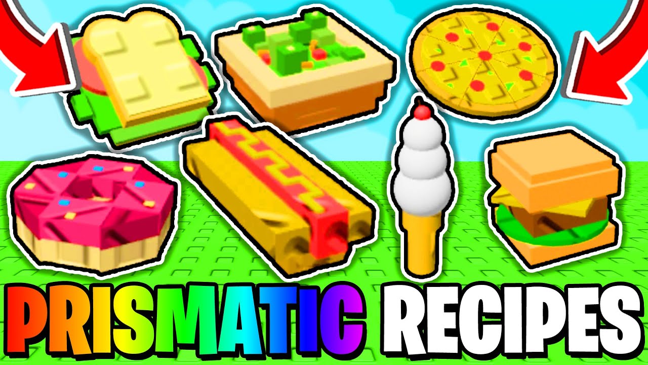 ALL PRISMATIC FOOD RECIPES In Grow A Garden! (COOKING EVENT GUIDE ...