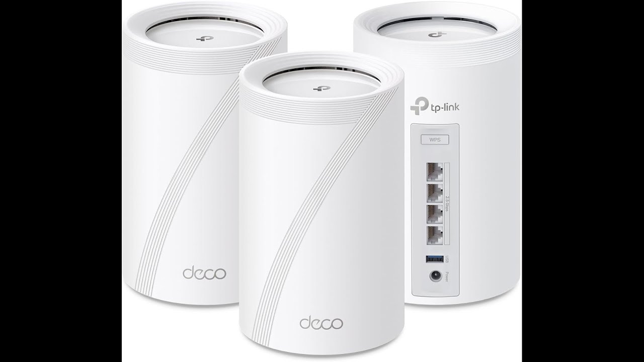 TP-Link Deco BE63 WiFi 7 Mesh System (3-Pack) - YouTube