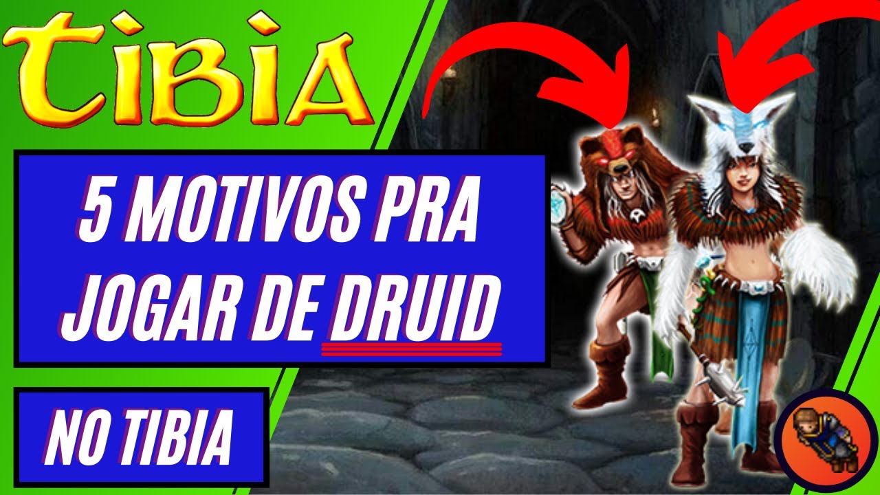 🚨[VALE A PENA?]🚨 5 MOTIVOS PRA JOGAR DE DRUID NO TIBIA - YouTube