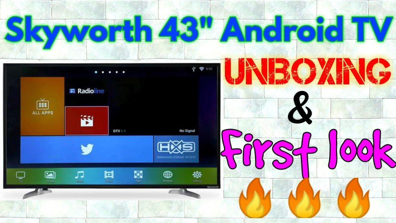 Skyworth 43 Inch Full HD Android TV Unboxing First Look skyworth-43-inch-full-hd-android-tv-unboxing-first-look