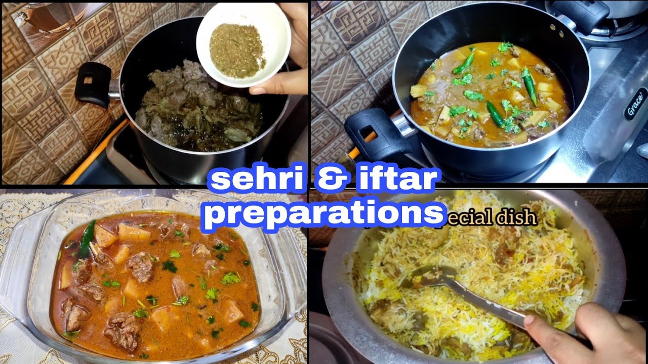 My aftari and sehri recipes || iftar and sehri dishes - YouTube