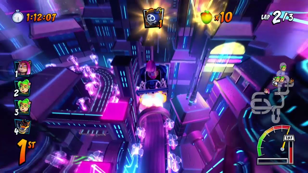 CTR:NF Pefect Blue Fire on Electron Avenue - Online - YouTube