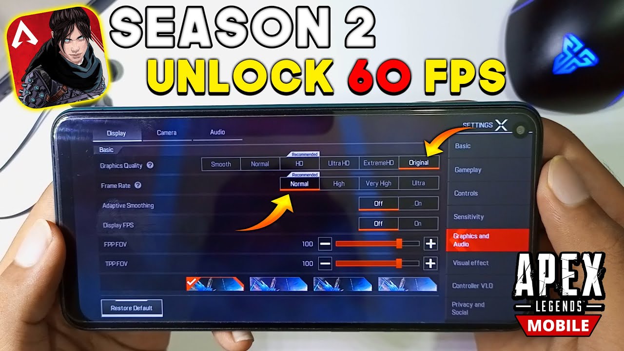 Apex legends mobile unlock 60 fps max graphics New apex legends mobile ...