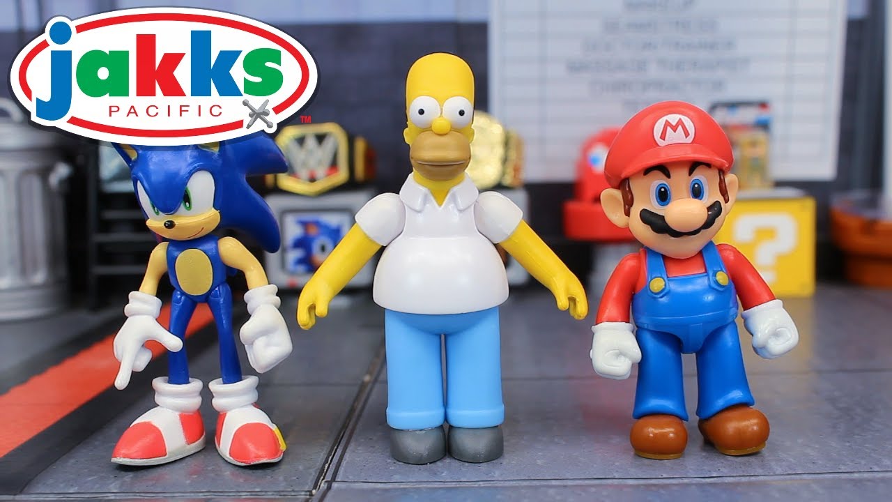 UPDATE! NEW Jakks Pacific Figures Revealed! The Simpsons, Mario, And ...