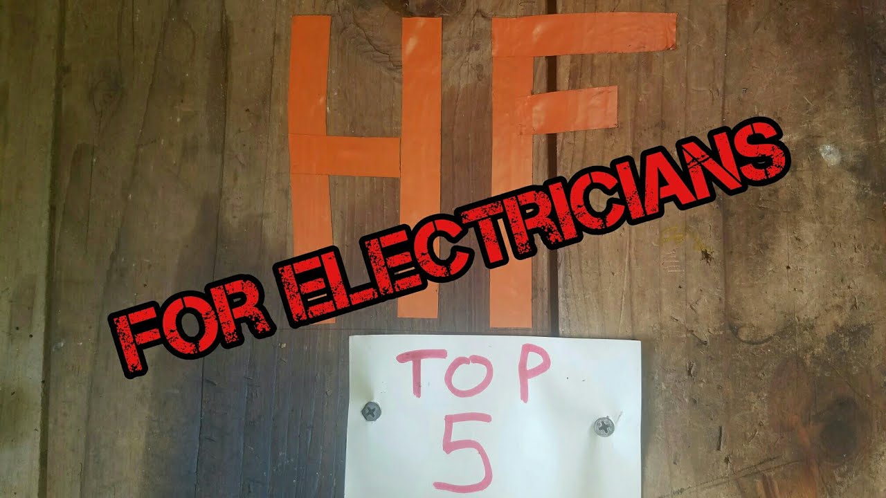 Top 5 Harbor Freight tools for Electricians - YouTube