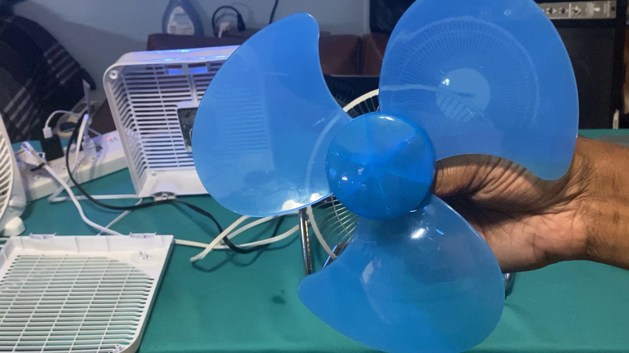 Blade swapping out the new box fan part 3 - YouTube