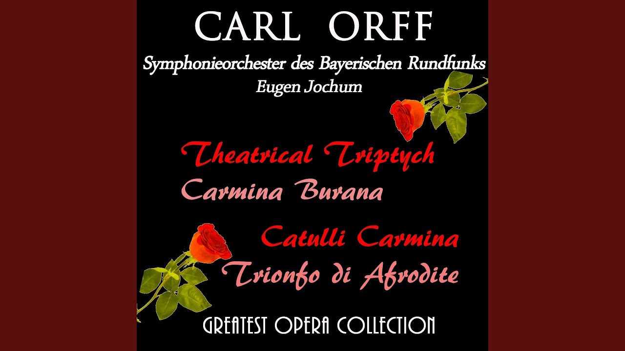 Trionfo di Afrodite, Concerto scenico: Canto amebeo di vergini e ...