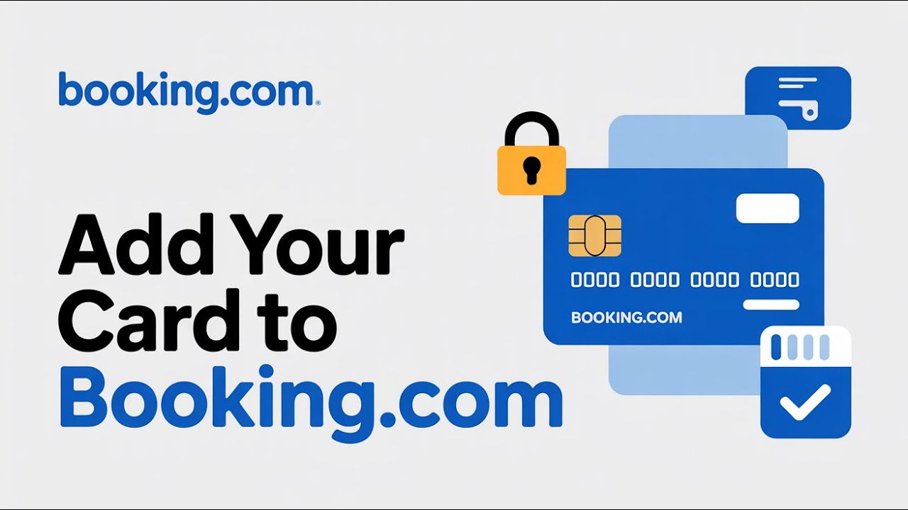 How to Add a Credit or Debit Card on Booking.com (2025 Update) - YouTube