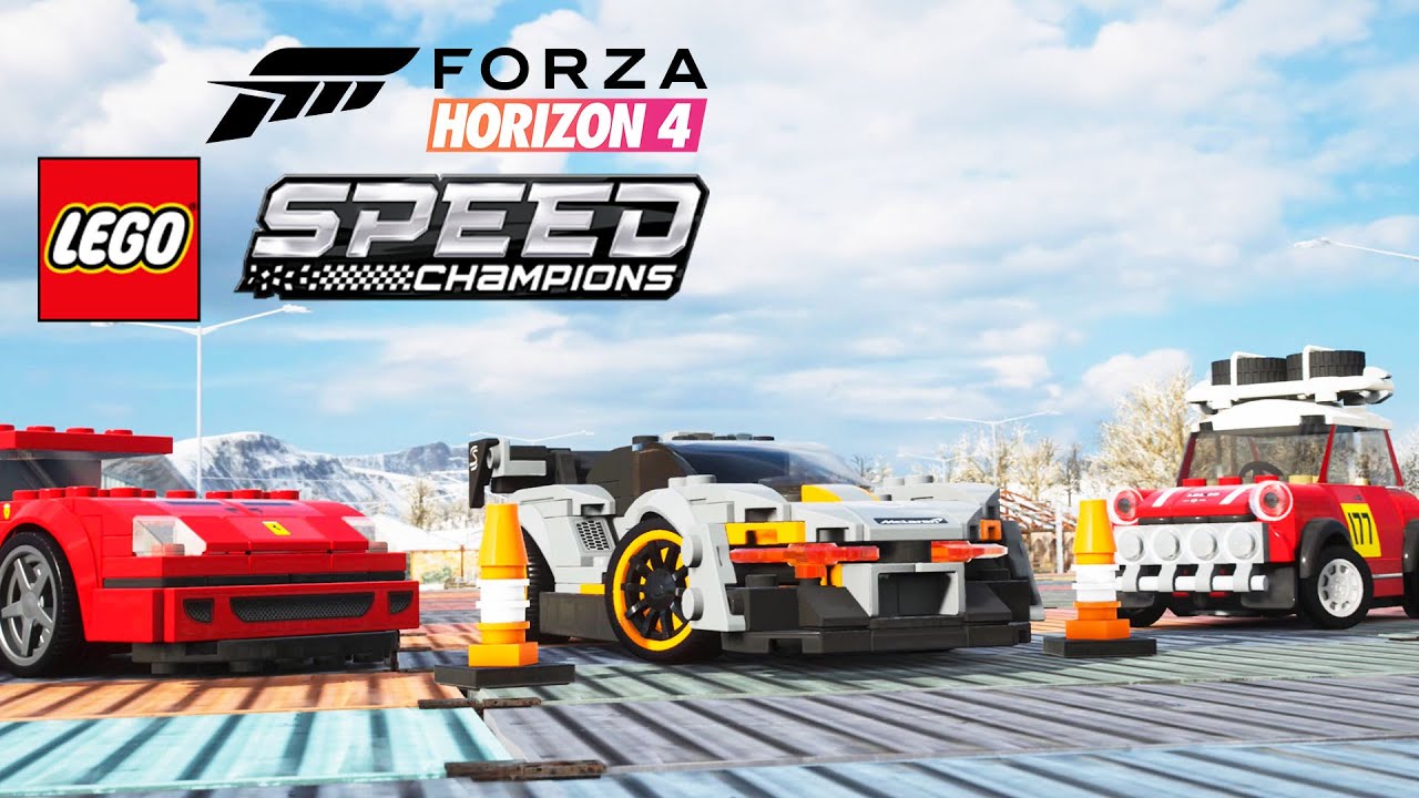 Forza Horizon 4 LEGO Speed Champions Crazy racing - YouTube