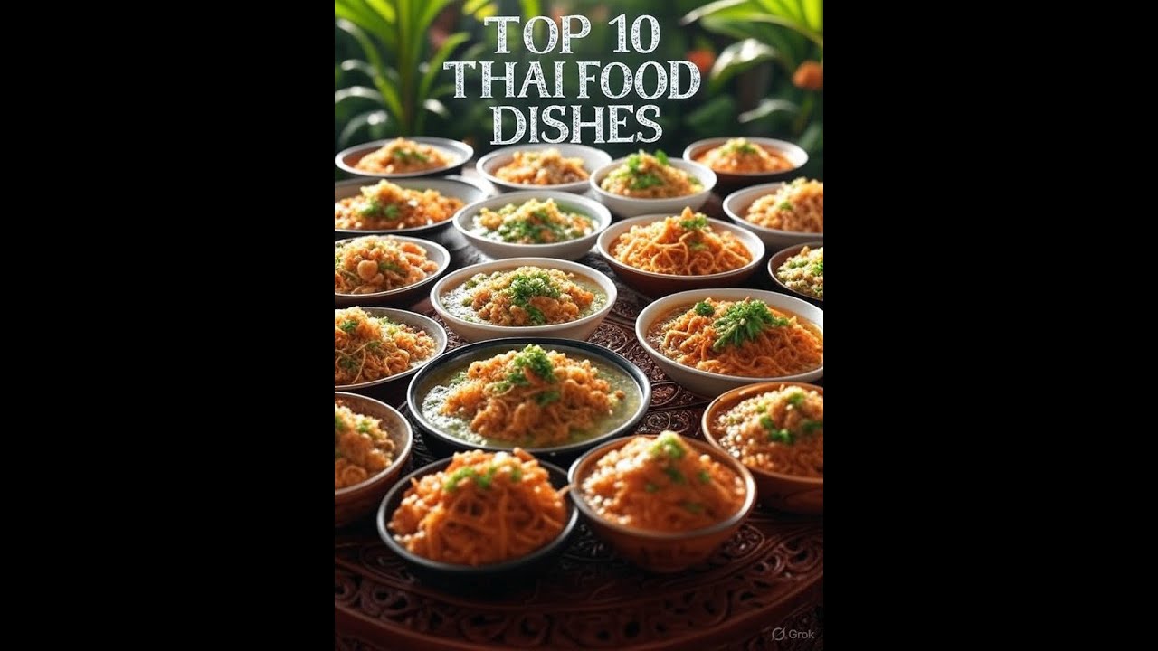 TOP 10 THAI FOOD DISHES OF ALL TIME - YouTube