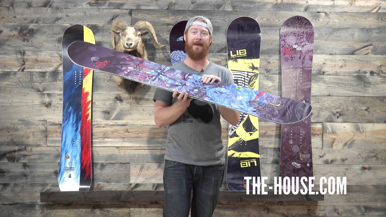 2014 Lib Tech T.Rice Pro Snowboard - Review - The-House.com - YouTube