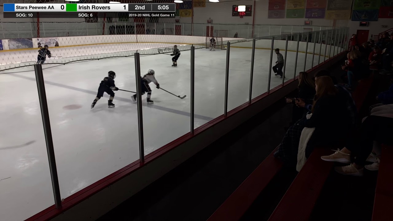 Glenview Stars Peewee AA vs Irish Rovers 2nd Period 1-2 - YouTube