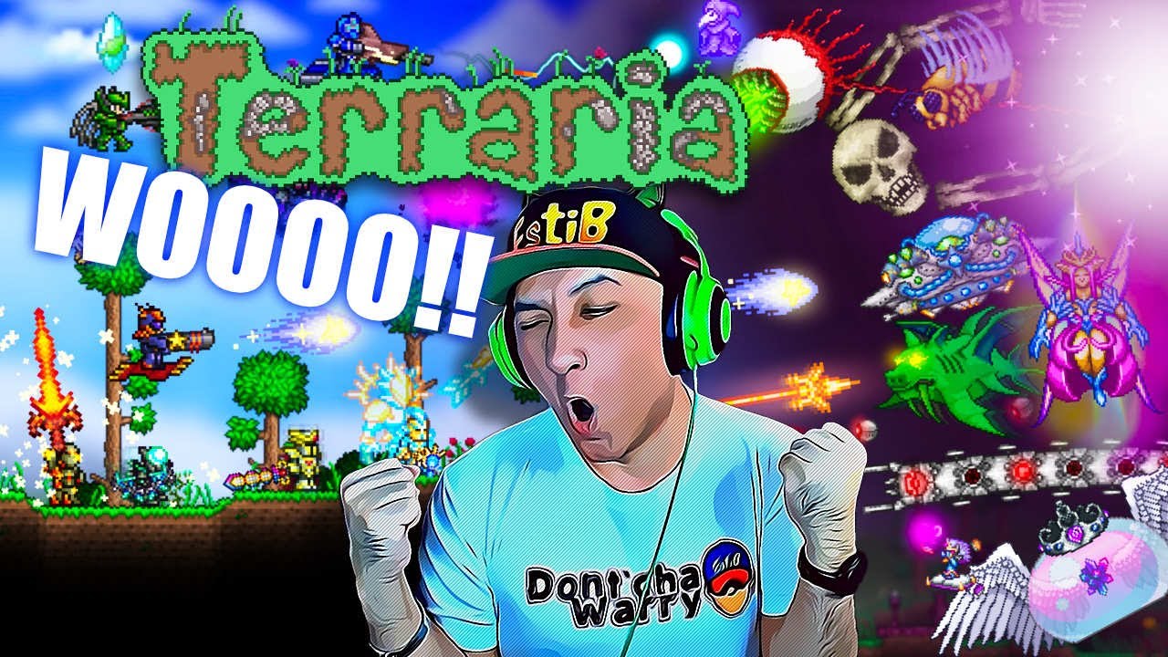 the BEST 2D CRAFTING adventure!! ~ Terraria ep1 - YouTube