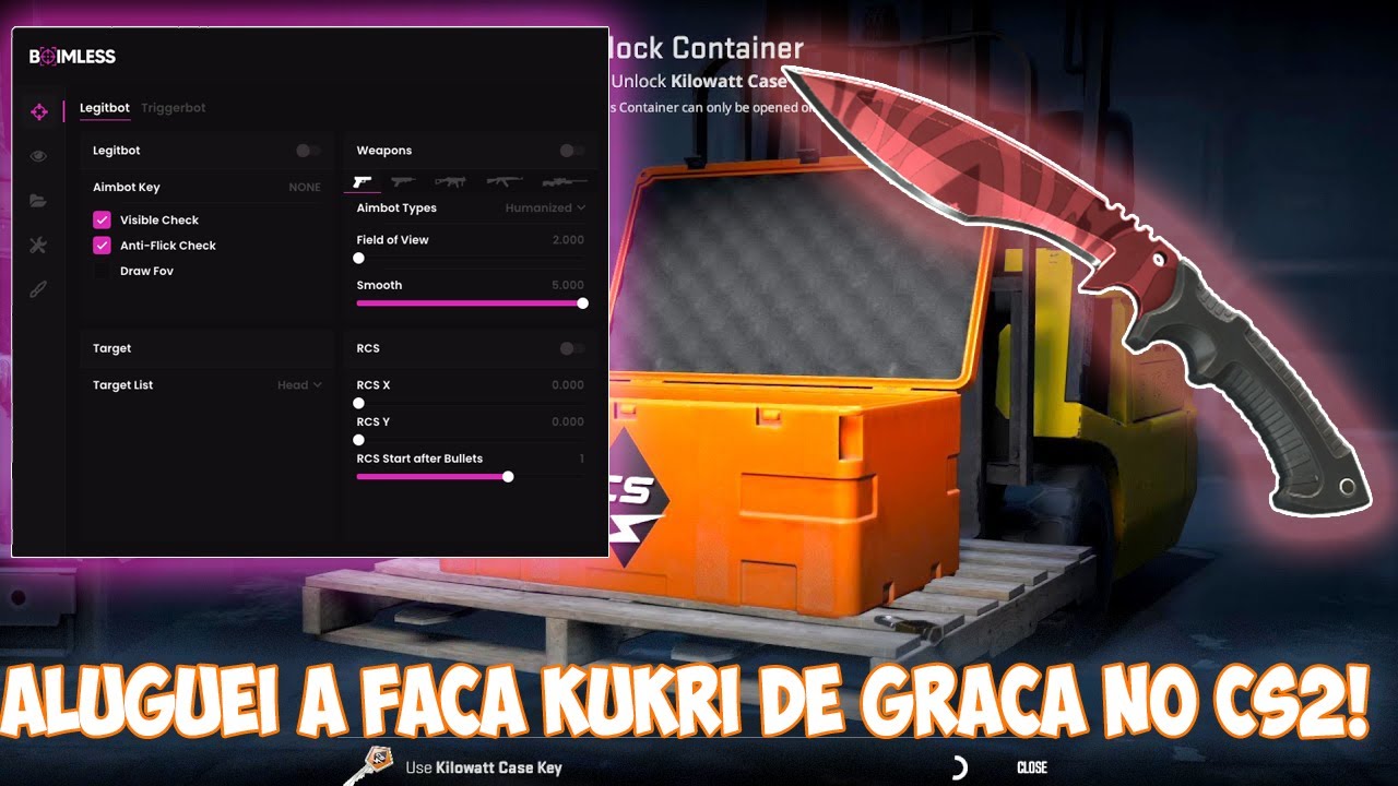 CS2 LEGIT HK - Aluguei TODAS as skins da Quilowatt Case de GRAÇA | FT ...
