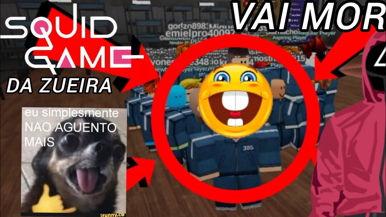 JOGANDO SQUID GAME DA ZUEIRA, EU GANHEI PIX? | Roblox (Shrimp Game ...