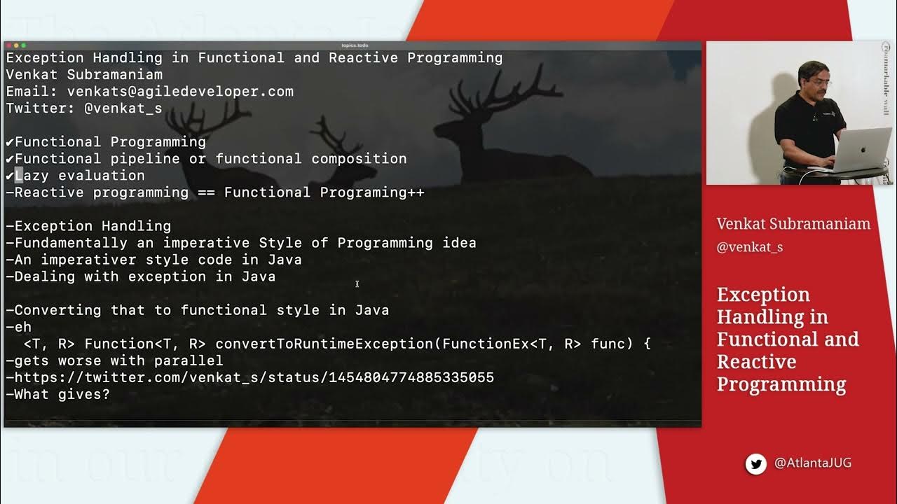 AJUG 2022 12 Exception Handling in Functional and Reactive Programming Dr Venkat Subramaniam ...