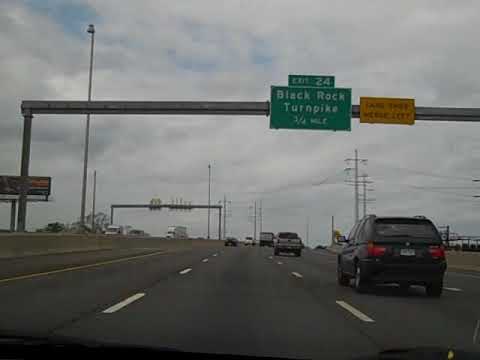 I-95 South; Bridgeport, CT - YouTube