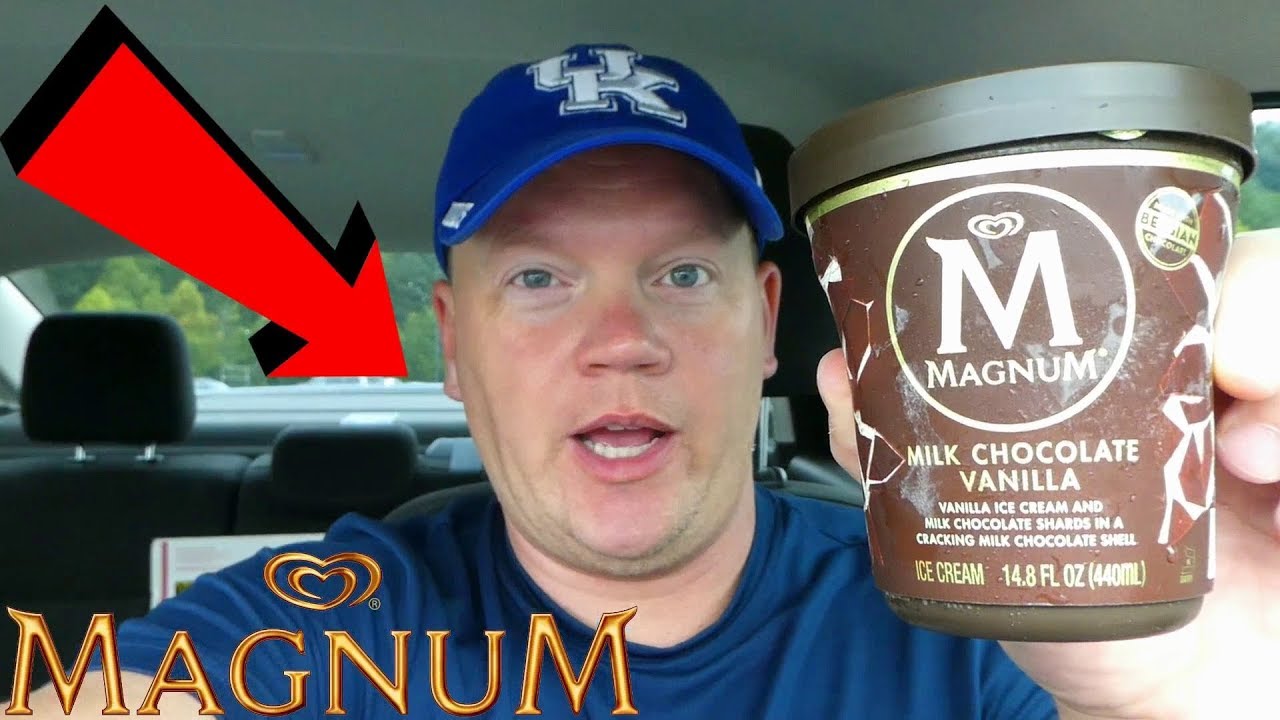 Magnum Milk Chocolate Vanilla Ice Cream (Reed Reviews) - YouTube