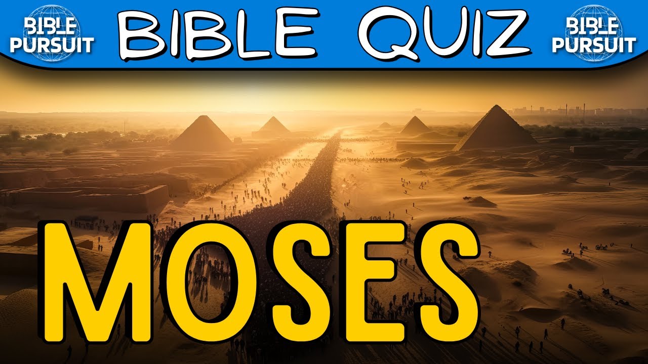 Moses Bible Quiz Questions and Answers 😃 Test your Bible Knowledge ...