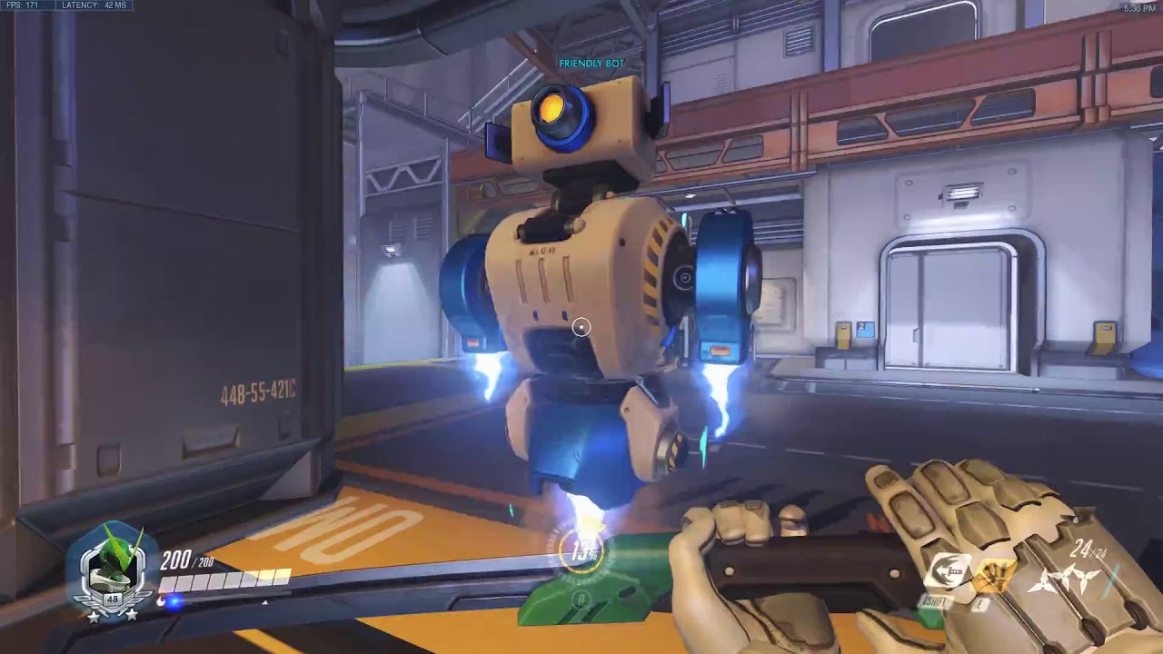 Genji's deflect hitbox now. - YouTube