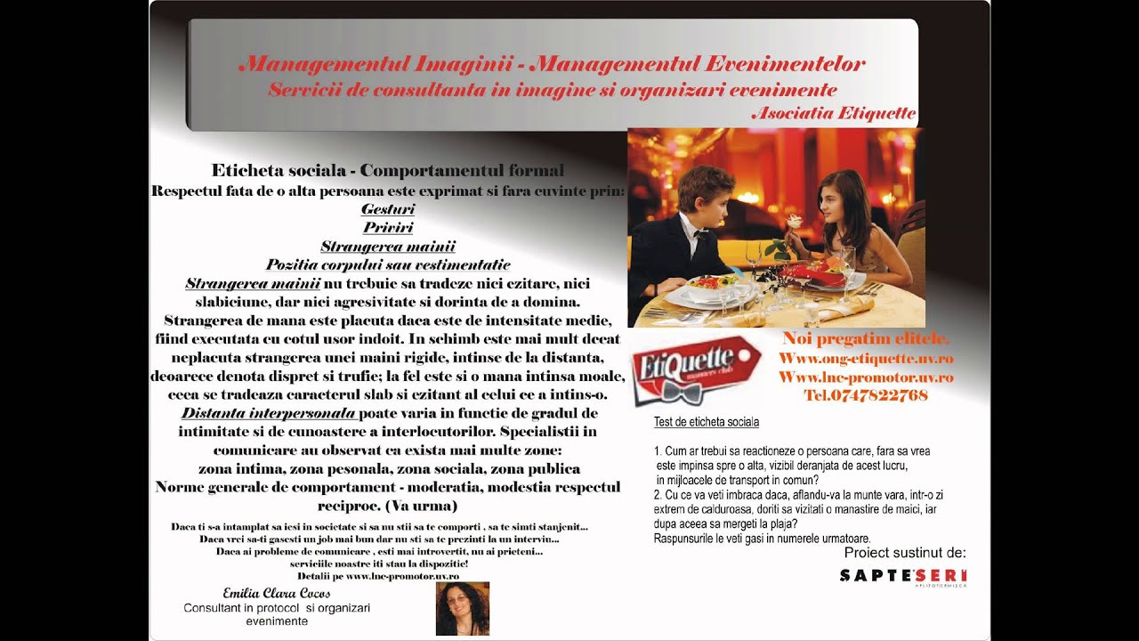 Image management business etiquette Quotes - YouTube