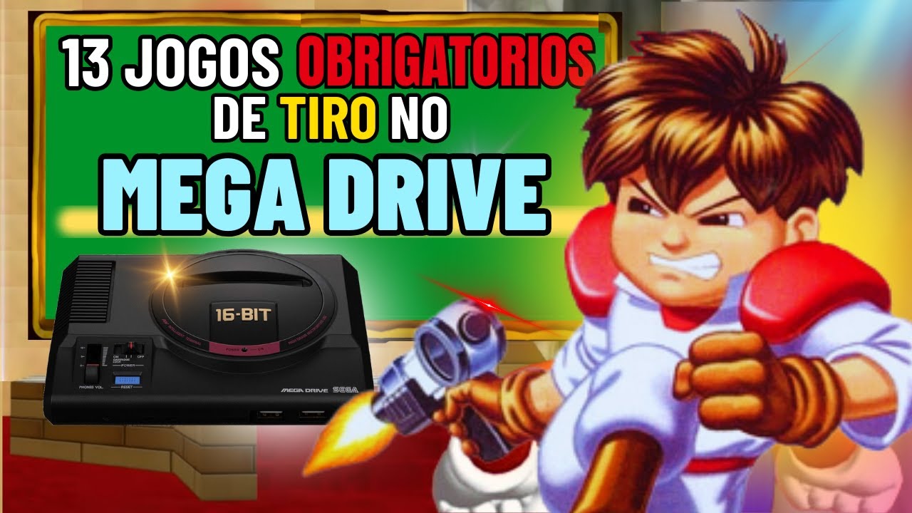13 JOGOS OBRIGATORIOS DE TIRO DO MEGA DRIVE - ENTRANDO NO QUADRO - YouTube