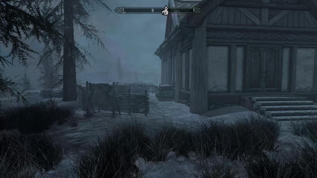 Skyrim, building my morthal home part 1 - YouTube