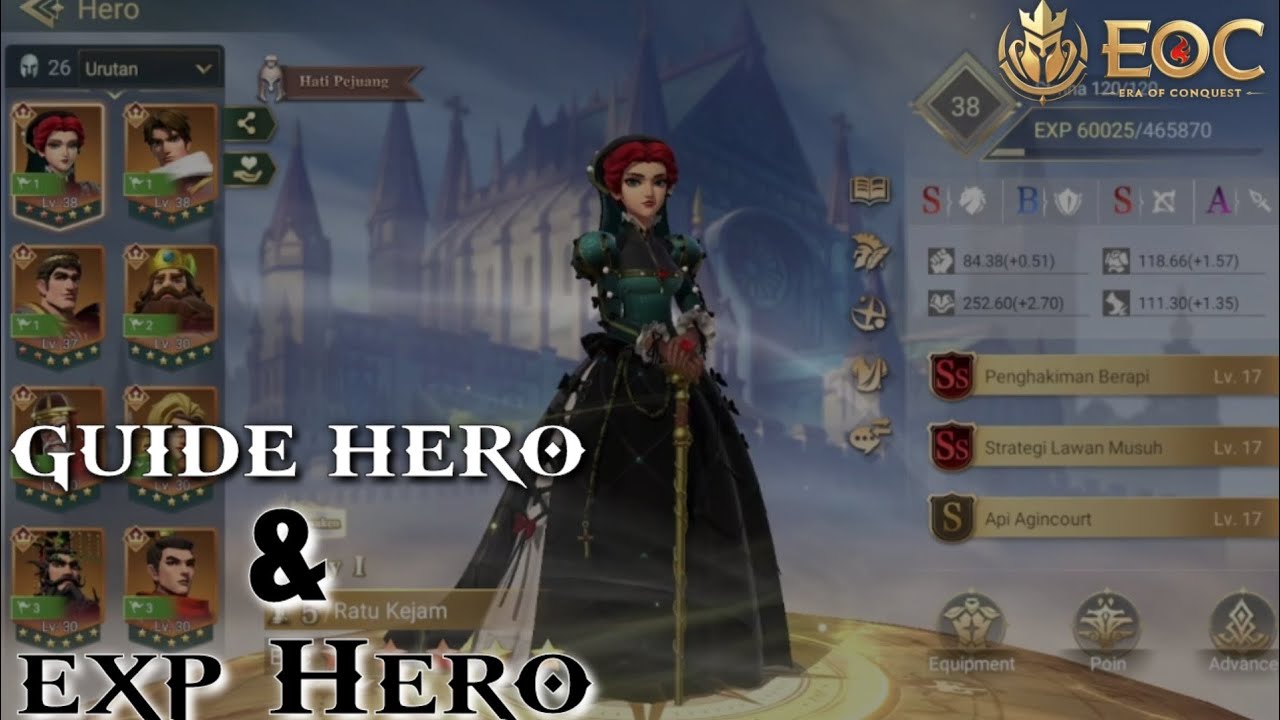 Era Of Conquest Guide Hero & Exp Hero F2P - YouTube