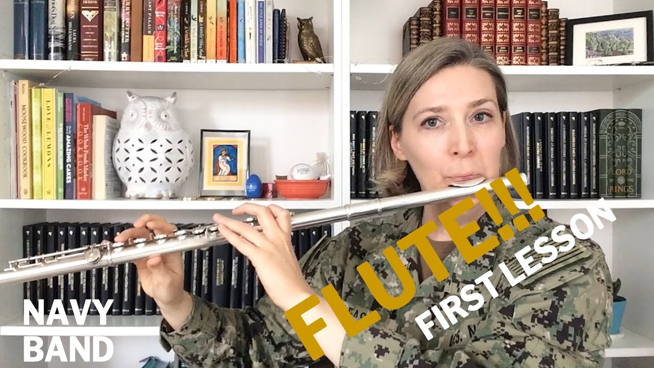1st Lesson: Flute - YouTube