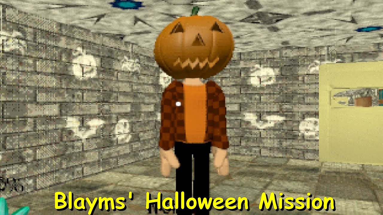 Blayms' Halloween Mission - Baldi's Basics Mod - YouTube